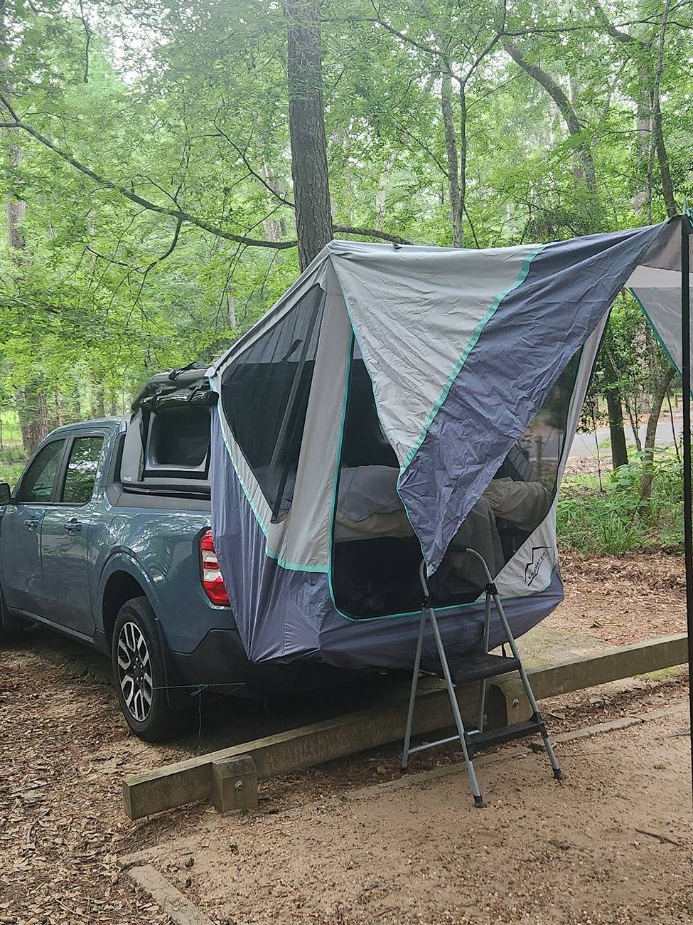 Camping platform with Flated | MaverickTruckClub - 2022+ Ford Maverick ...