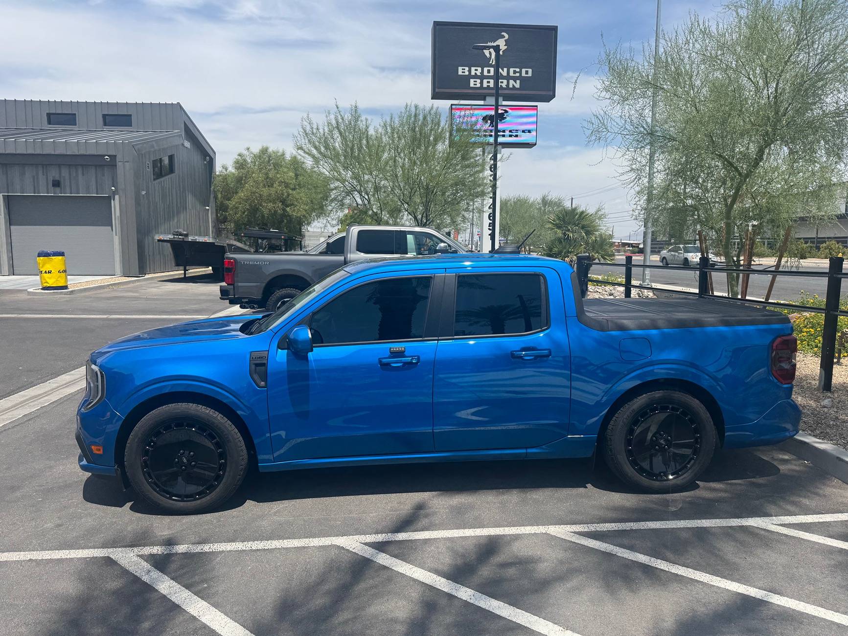 Eibach lowering springs installed on Maverick Lobo | MaverickTruckClub ...