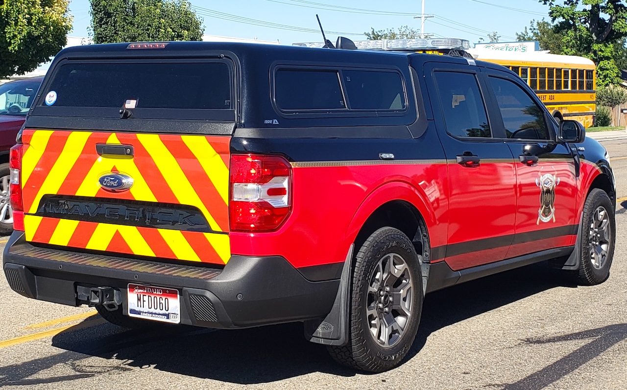 Maverick Fire Truck | MaverickTruckClub - 2022+ Ford Maverick Pickup ...