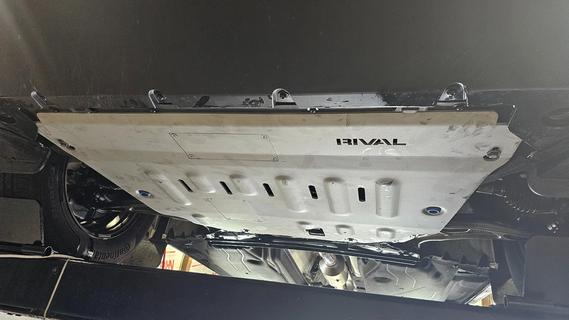 2 month wait for RIVAL skidplate, installed with Krown rust proof ...