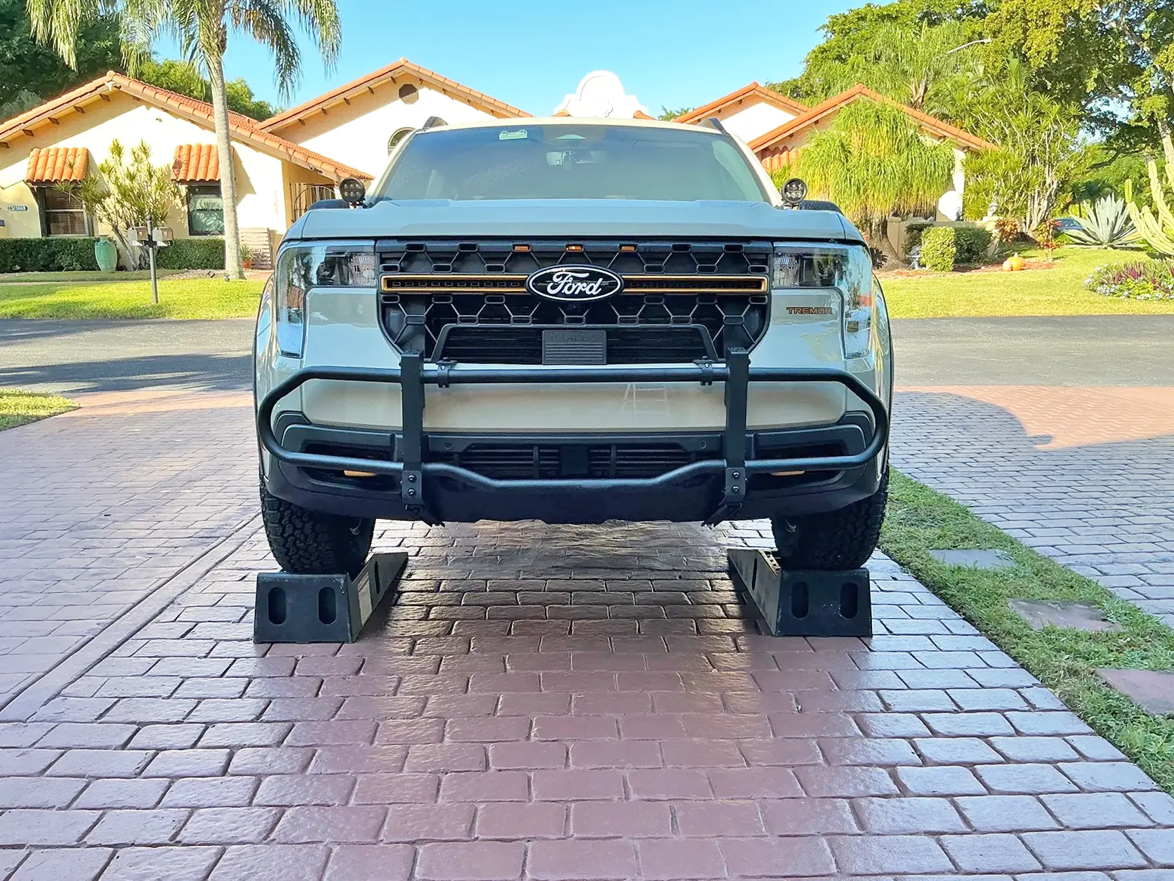Maxzina Bull Bar Modified to fit 2025 Maverick Tremor ...